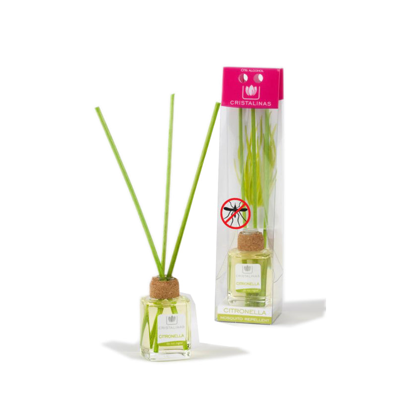 Cristalinas Citronella Mosquito Repellent Reed Diffuser - Hard To Get Items