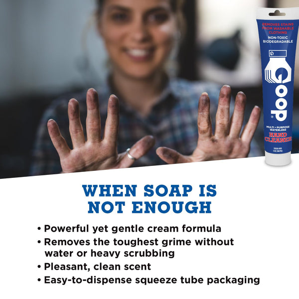 Goop Original Multi-Purpose Waterless Hand Cleaner and Stain Remover ...
