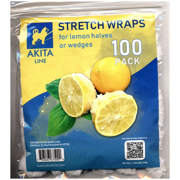 Lemon Wrap, Lemon Covers, Lemon Stretch Wraps, 100 Count Pack - Hard To ...