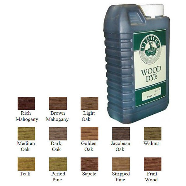 Fiddes NGR Non Grain Raising Wood Dye (variety color) - Hard To Get Items